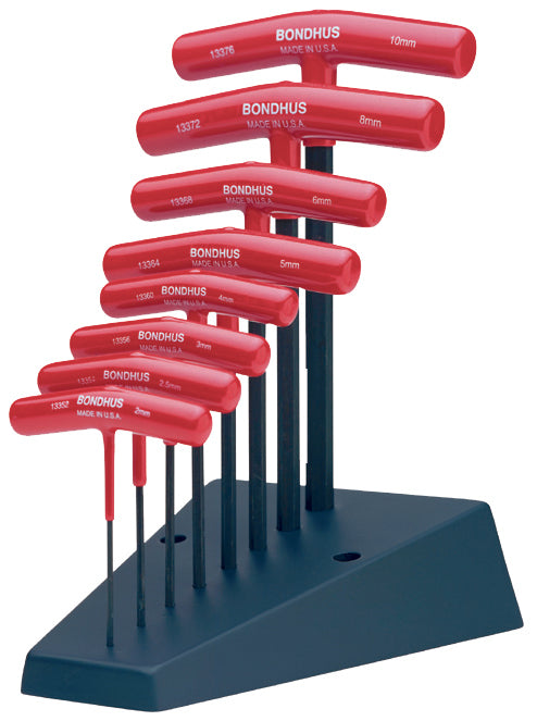 HTX80M/S T-grepp insexnycklar; 2 - 10 mm – Bondhus.se